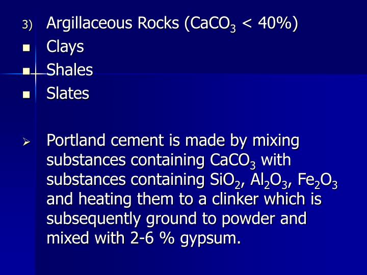 PPT - PORTLAND CEMENT PowerPoint Presentation - ID:737375