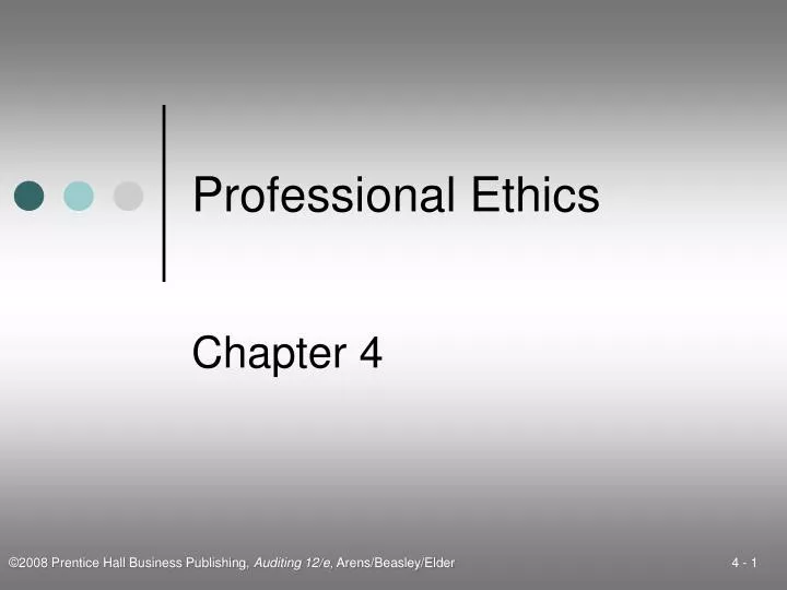 PPT - Professional Ethics PowerPoint Presentation, free download - ID ...