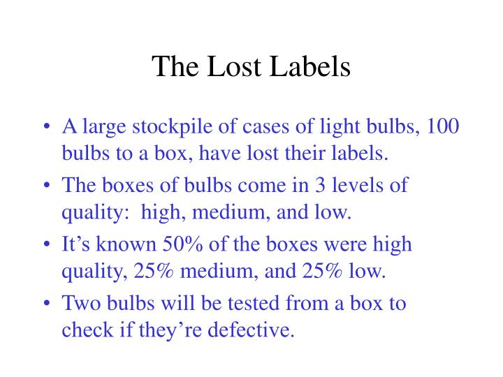 PPT - Law of Total Probability and Bayes’ Rule PowerPoint Presentation - ID:737390