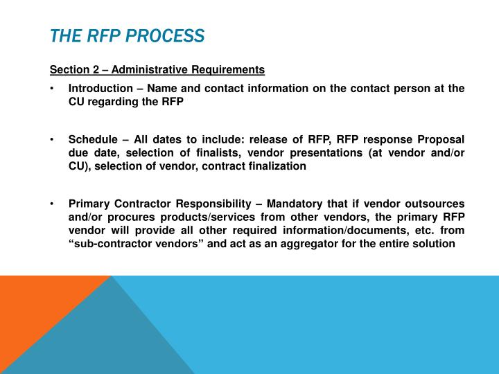 PPT - The RFP Process PowerPoint Presentation - ID:737564