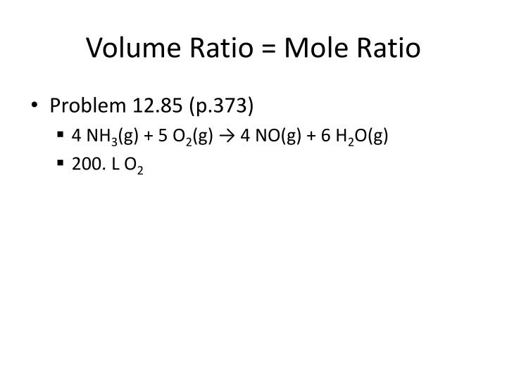PPT - Gas Stoichiometry Ideal Gas Law PowerPoint Presentation - ID:737689