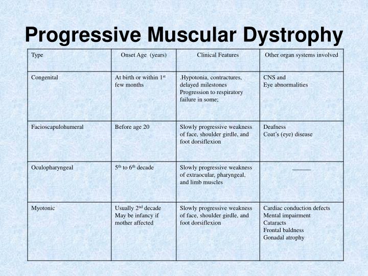 PPT - Muscular Dystrophy PowerPoint Presentation - ID:737783
