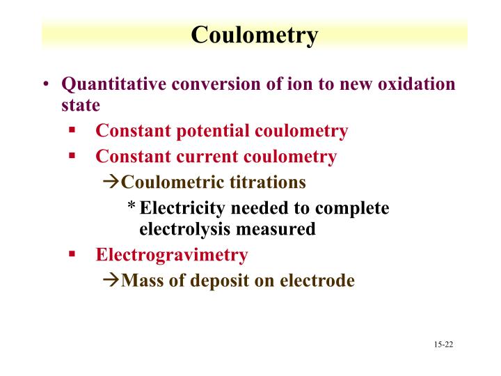 PPT - Potentiometry PowerPoint Presentation - ID:737892
