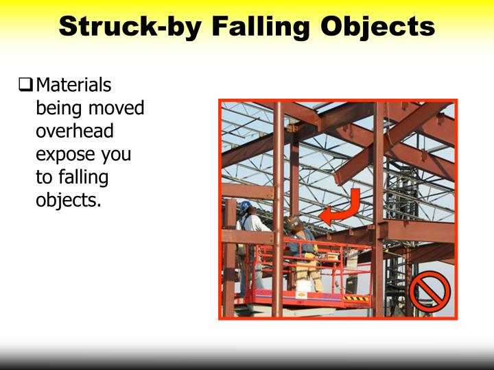 PPT - Big Four Construction Hazards: Struck-by Hazards PowerPoint ...