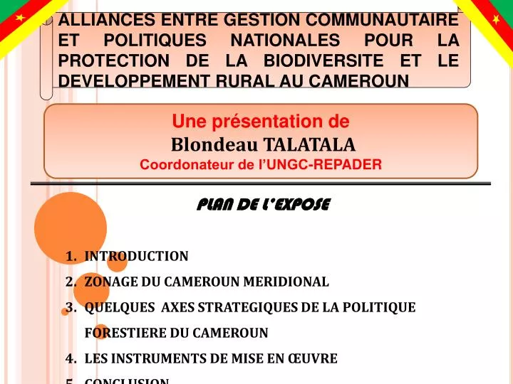 PPT - PLAN DE L’EXPOSE PowerPoint Presentation, free download - ID:738763