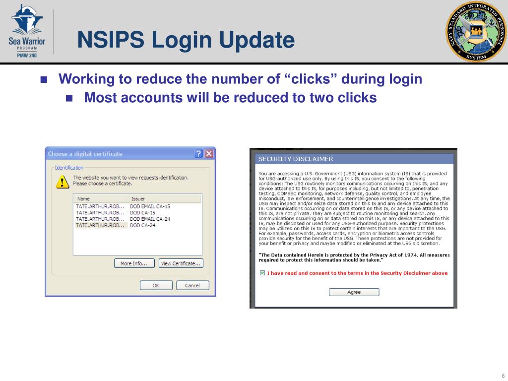 PPT - NSIPS Update PowerPoint Presentation, free download - ID:740202