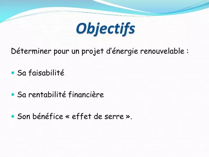 PPT - Objectifs PowerPoint Presentation, free download - ID:741064