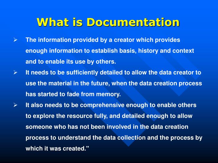 PPT - Good Documentation Practices PowerPoint Presentation - ID:741115