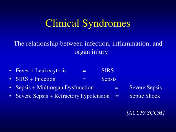 PPT - SIRS & Sepsis PowerPoint Presentation - ID:741372