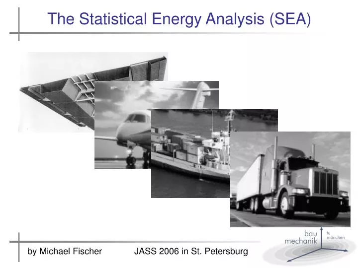 PPT - The Statistical Energy Analysis (SEA) PowerPoint Presentation ...