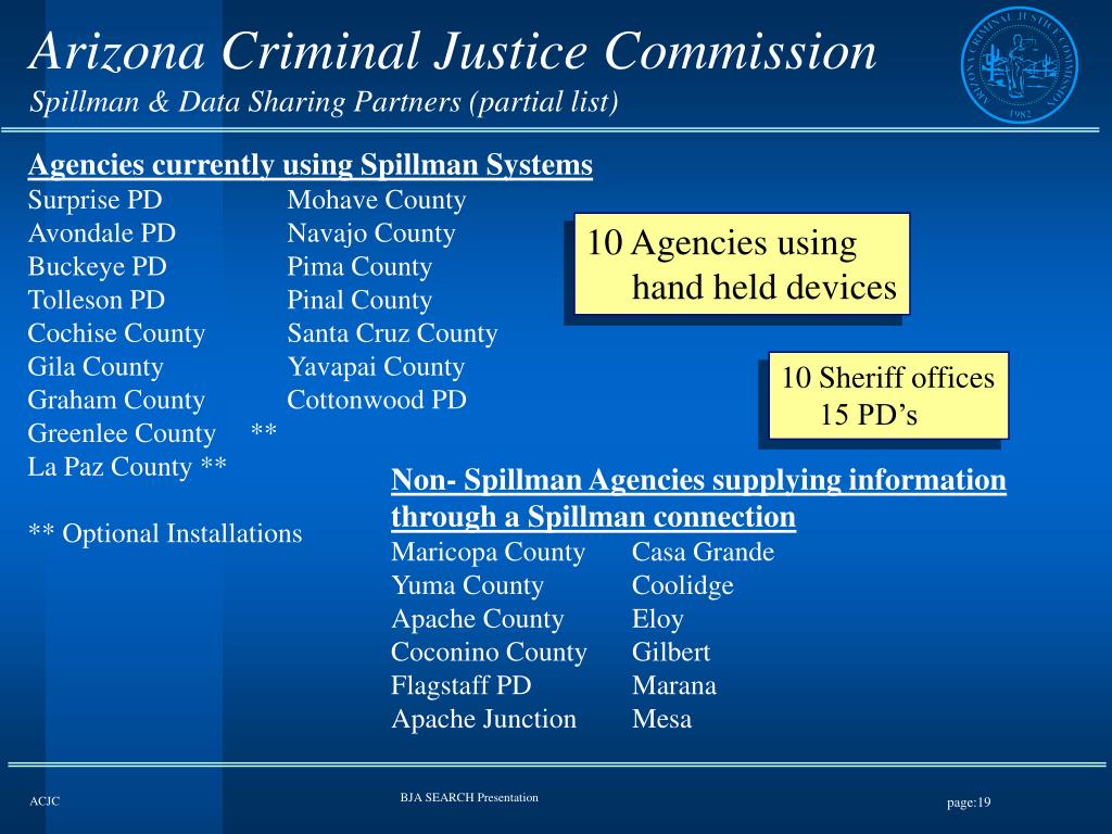 PPT - Arizona Criminal Justice Commission PowerPoint Presentation, free ...