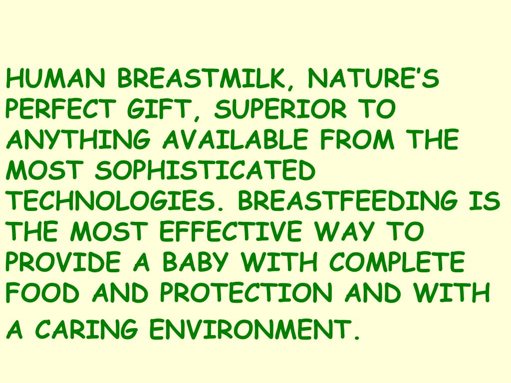 Ppt Breastmilk Powerpoint Presentation Free Download Id 741789