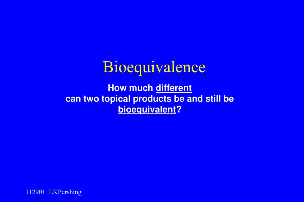 PPT - Bioequivalence Assessment of three 0.025% tretinoin gel products ...