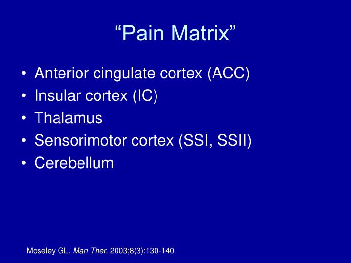 PPT - Pathophysiology of Acute & Chronic Pain PowerPoint Presentation ...