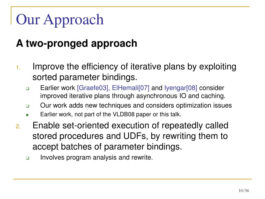 Ppt Optimization And Evaluation Of Nested Queries And Procedures Powerpoint Presentation Id 5908