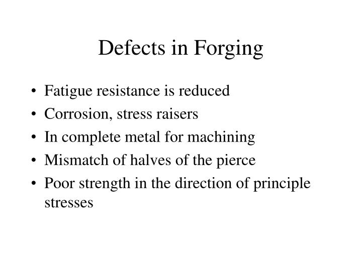 PPT - Impression-Die Forging (cont’d) PowerPoint Presentation - ID:746013