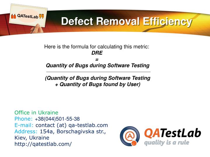 PPT - What Is Defect Removal Efficiency In Software Testing? PowerPoint ...