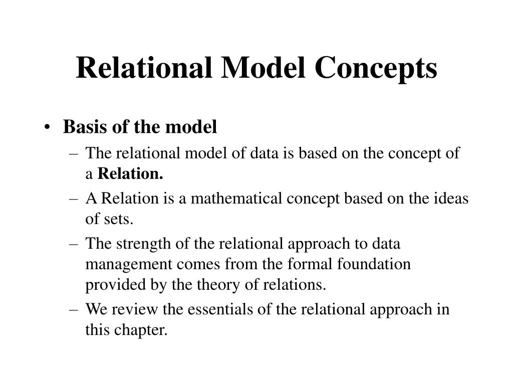 Ppt The Relational Data Model And Relational Database Constraints Powerpoint Presentation Id