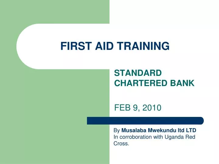 PPT - FIRST AID TRAINING PowerPoint Presentation, free download - ID:747222