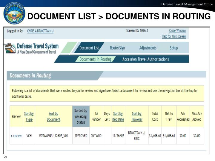 PPT - WELCOME A-100 TDY Approval Process in DTS PowerPoint Presentation - ID:747333