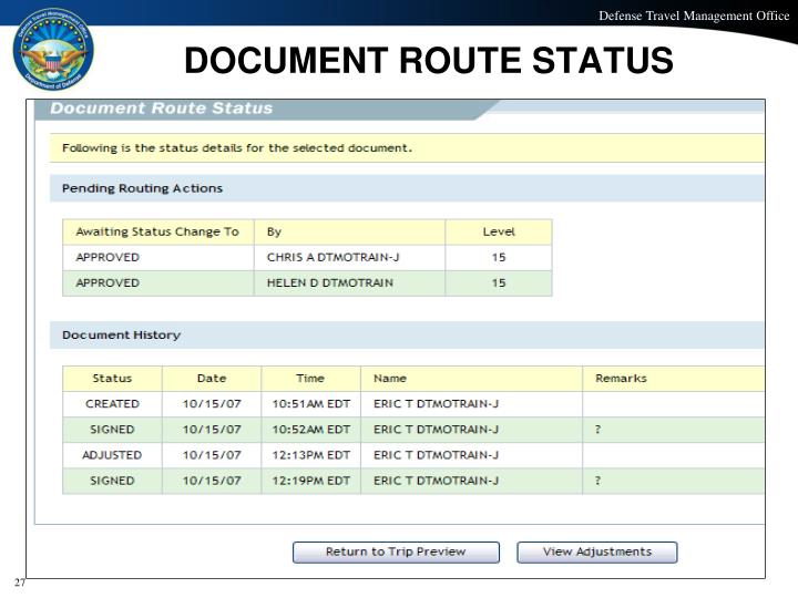 PPT - WELCOME A-100 TDY Approval Process in DTS PowerPoint Presentation ...
