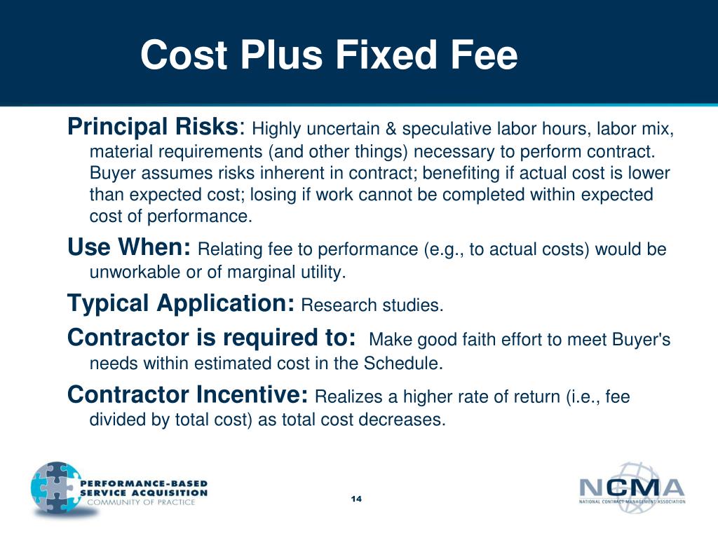PPT Contract Types And Appropriate Incentives PowerPoint Presentation PPT Contract Types And Appropriate Incentives PowerPoint Presentation