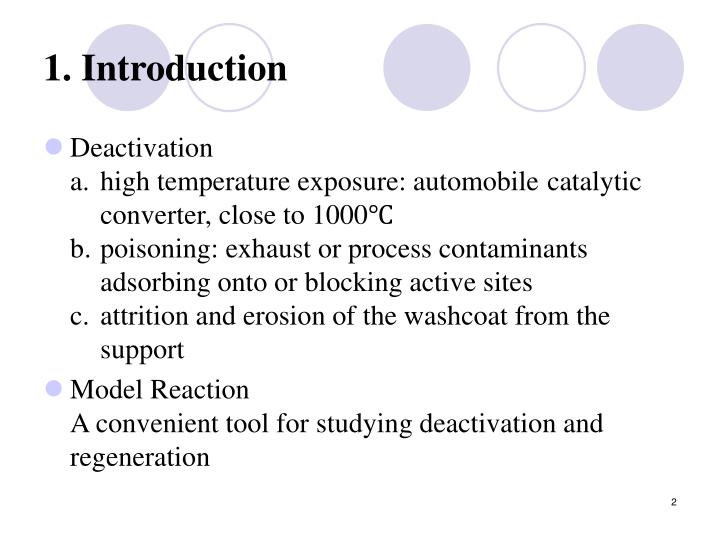 PPT - Catalyst Deactivation PowerPoint Presentation - ID:750390