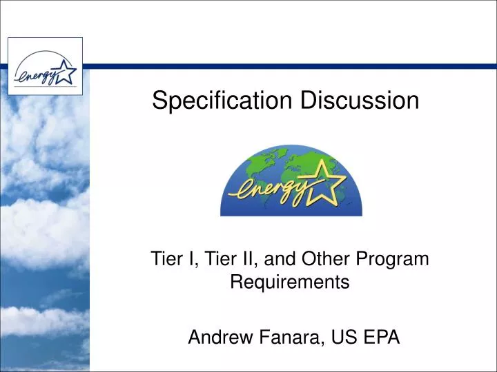 PPT - Specification Discussion PowerPoint Presentation, free download ...