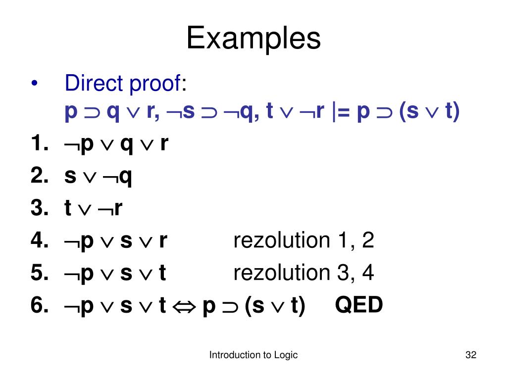 PPT - Introduction to Logic 3. lecture Propositional Logic Continuing ... PPT - Introduction to Logic 3. lecture Propositional Logic Continuing ...