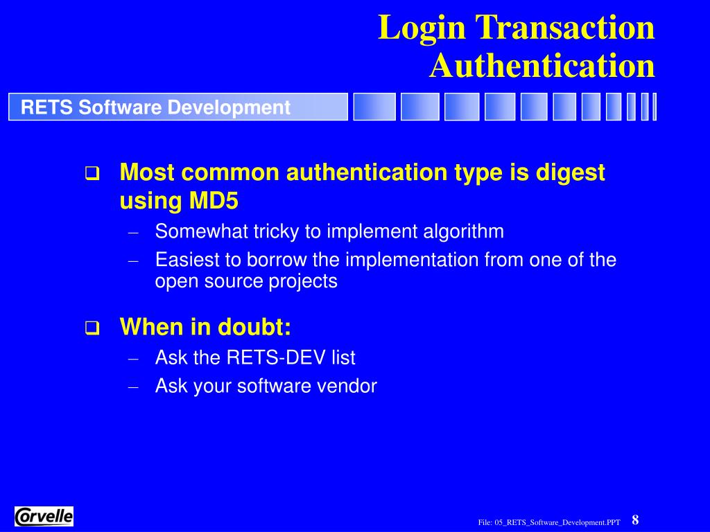 PPT - RETS Software Development PowerPoint Presentation, free download ...