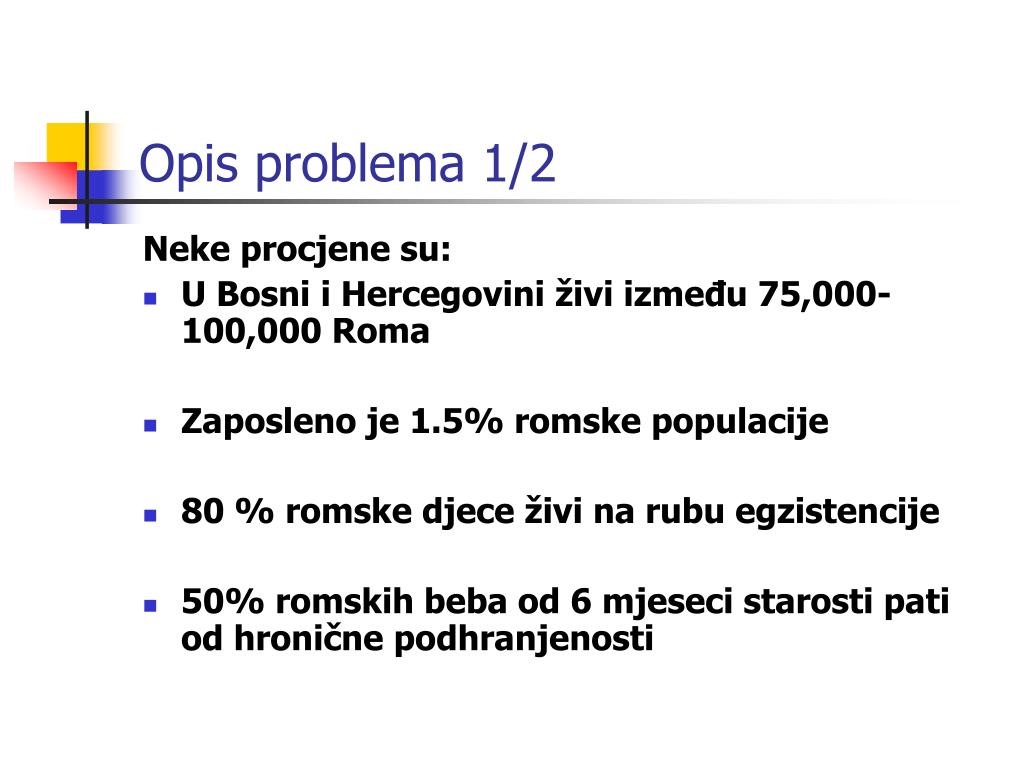 PPT - Promocija ranog rasta, razvoja i priprema za š kolu romske djece ...