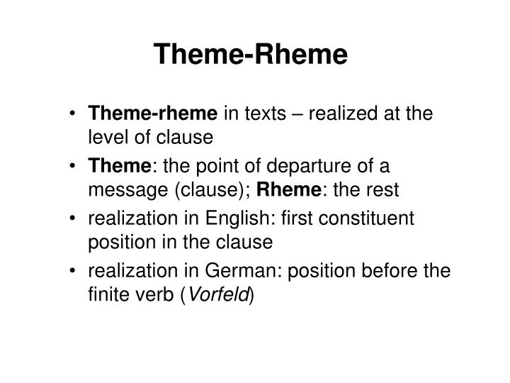 PPT - Textual grammar: Theme PowerPoint Presentation - ID:753878
