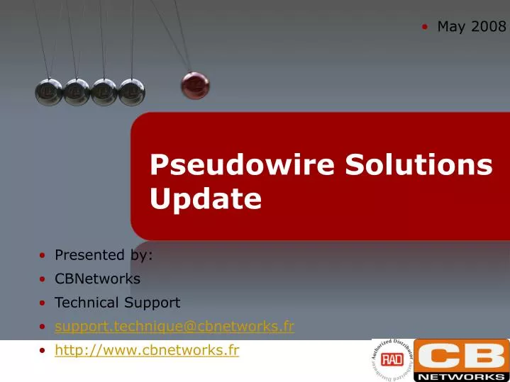 PPT - Pseudowire Solutions Update PowerPoint Presentation, free ...