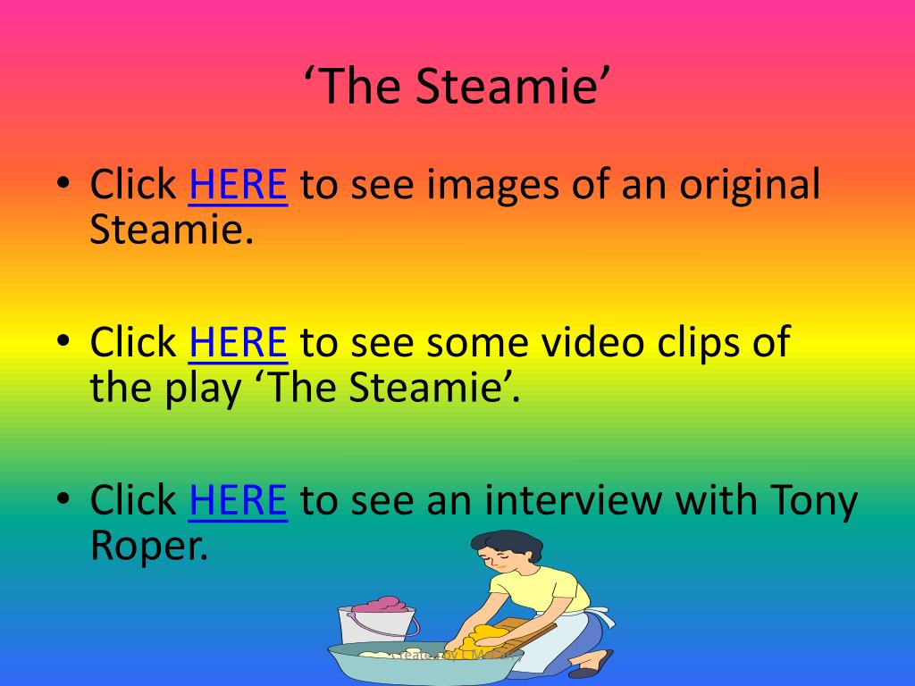 PPT - Contemporary Scottish Theatre ‘The Steamie’ Tony Roper PowerPoint ...