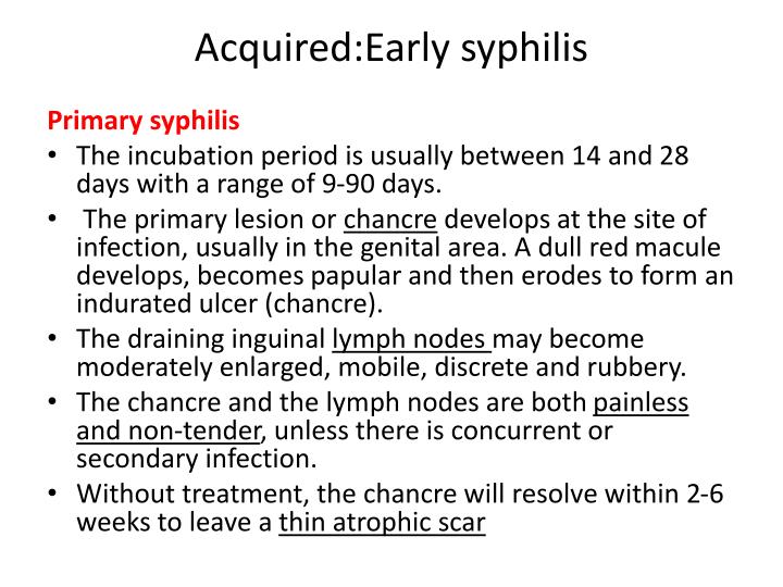 PPT - Syphilis PowerPoint Presentation - ID:755282