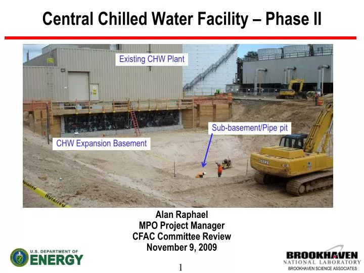 PPT - Central Chilled Water Facility – Phase II PowerPoint Presentation - ID:755652