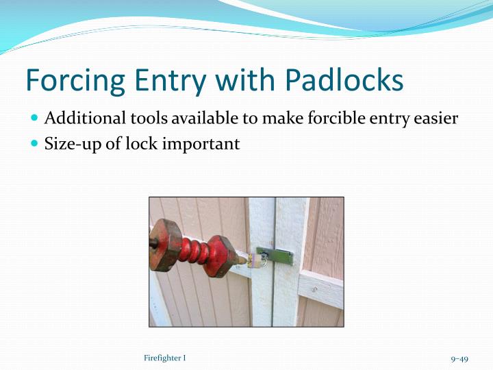 PPT - Forcible Entry PowerPoint Presentation - ID:755808