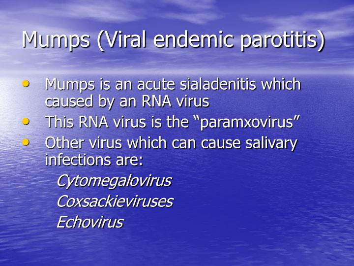 PPT - Salivary Infections PowerPoint Presentation - ID:756820