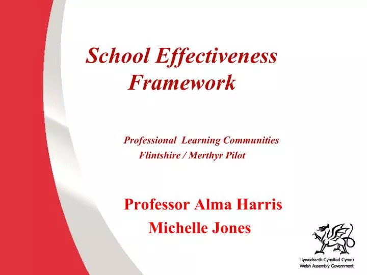 PPT - School Effectiveness Framework Professional Learning Communities ...