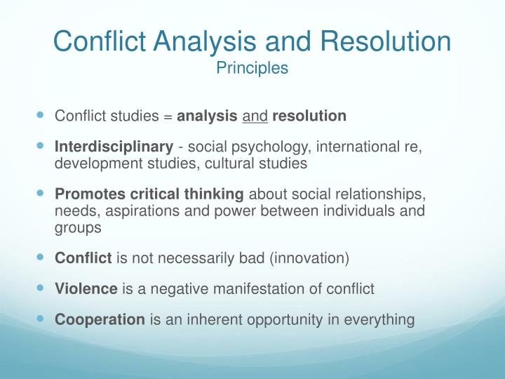 PPT - Water Conflict: Global Issues and Cooperative Opportunities ...