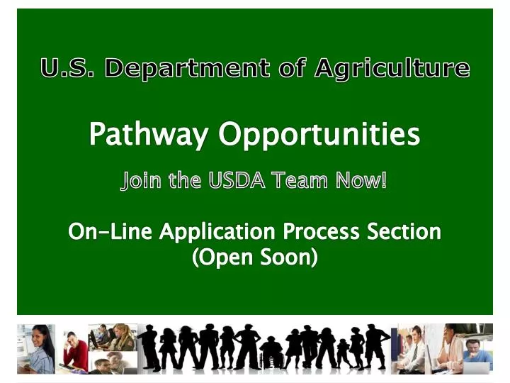 PPT - U.S. Department of Agriculture Pathway Opportunities Join the ...