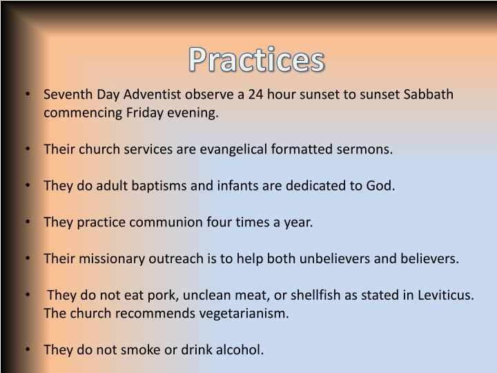 PPT - Seven Day Adventist PowerPoint Presentation - ID:758035