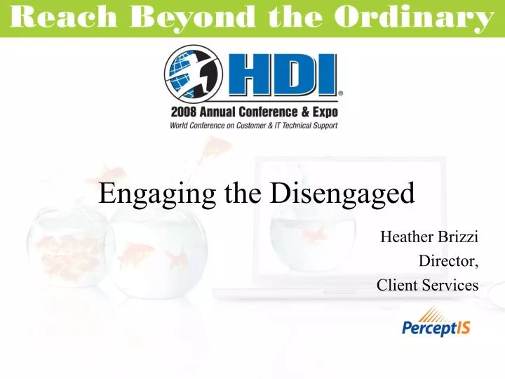 PPT - Engaging the Disengaged PowerPoint Presentation, free download ...