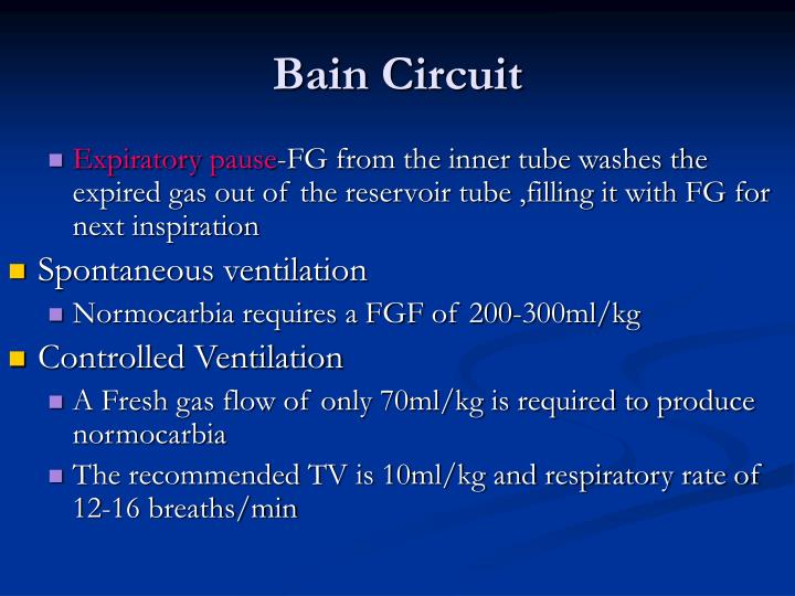 PPT - Breathing Circuits PowerPoint Presentation - ID:758829
