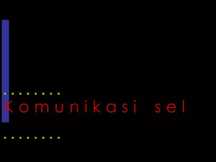 PPT - Komunikasi sel PowerPoint Presentation, free download - ID:758858