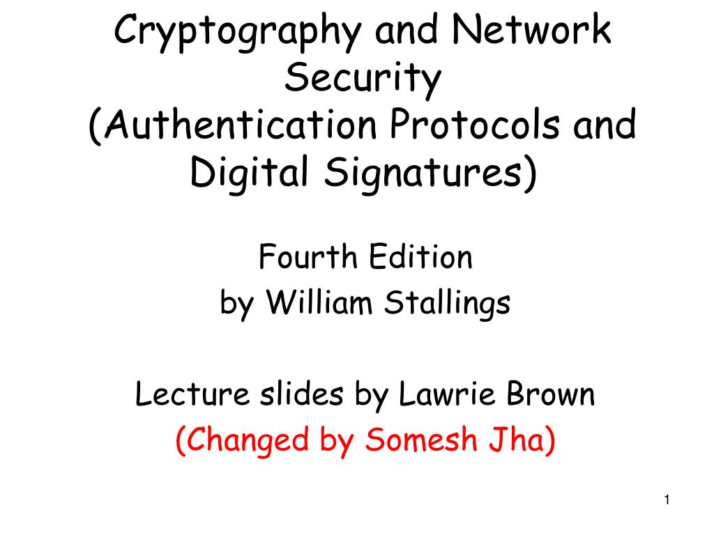 PPT - Cryptography and Network Security (Authentication Protocols and ... PPT - Cryptography and Network Security (Authentication Protocols and ...