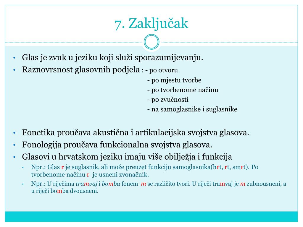 PPT - Podjela glasova u hrvatskome standardnom jeziku PowerPoint ...