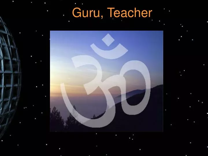 Ppt Guru Teacher Powerpoint Presentation Free Download Id 760735