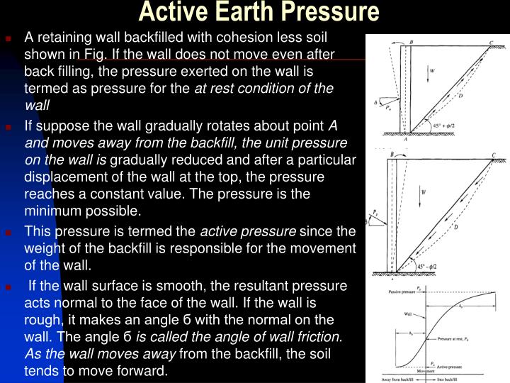 PPT - Soil Mechanics-II Lateral Earth Pressure PowerPoint Presentation ...