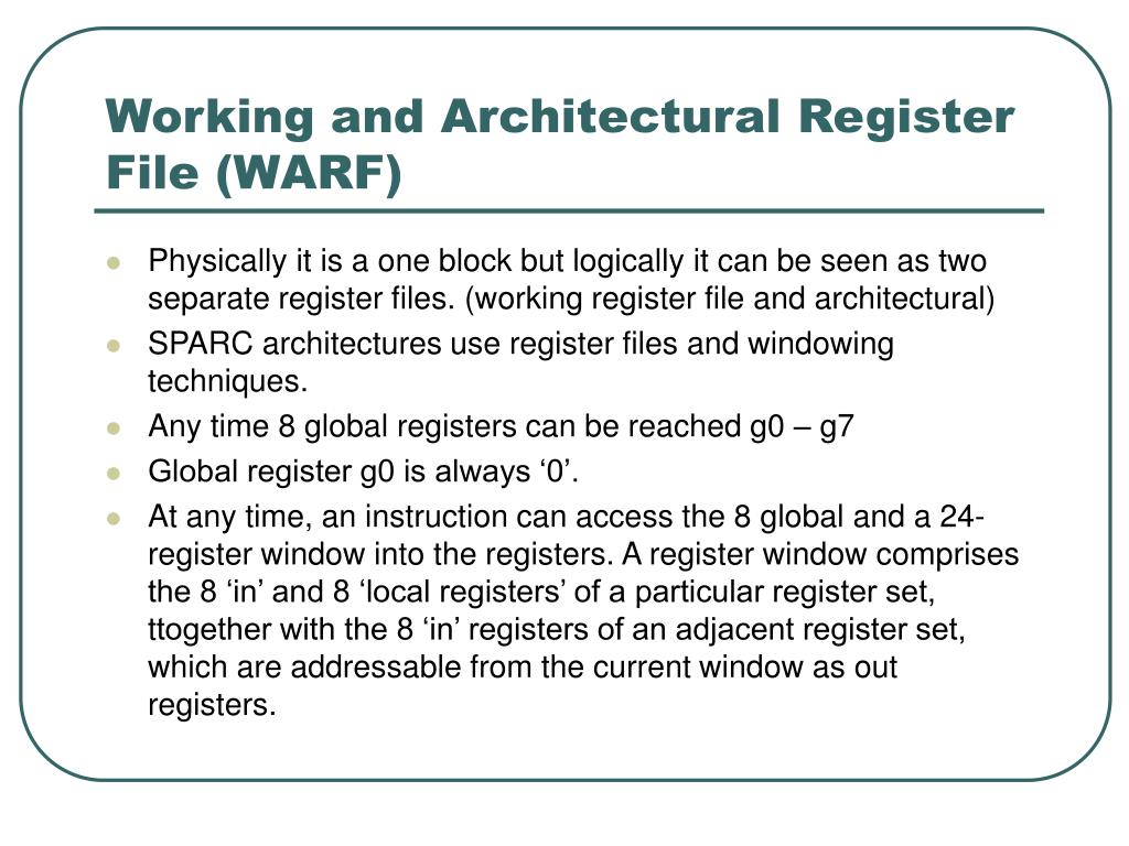 PPT - SUN ULTRASPARC-III ARCHITECTURE PowerPoint Presentation, free ...